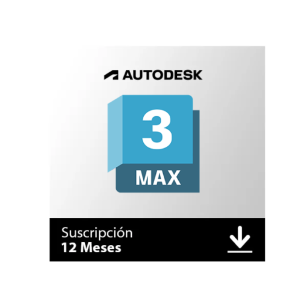 Autodesk 3ds Max 2025, 1 Año – Suscripción Digital EDU - CompuMarca
